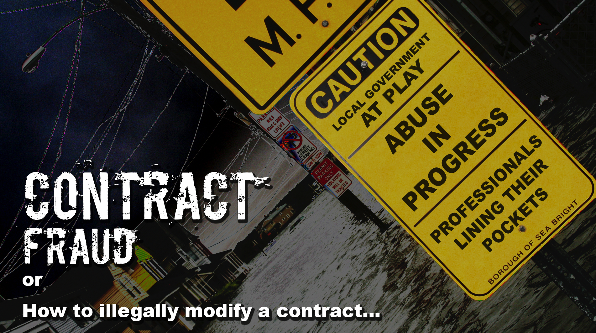 Contract Fraud • sbw